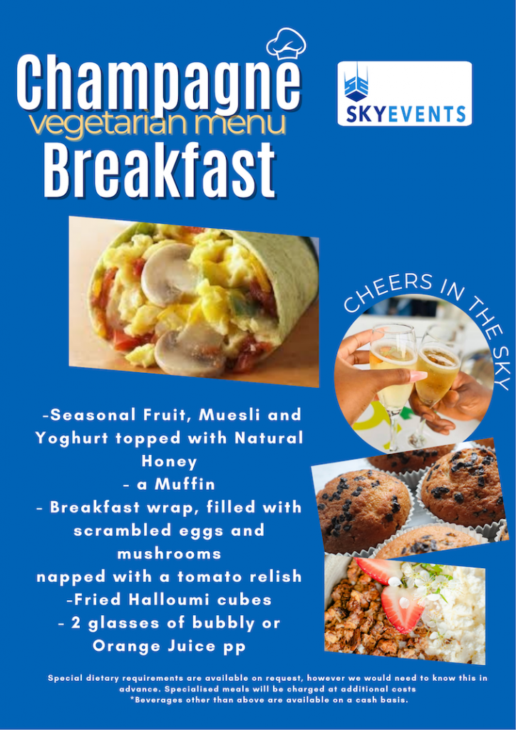 MENU – Sky Events